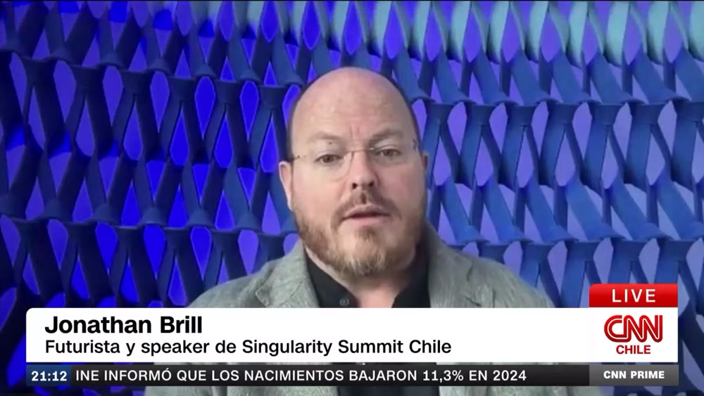 Watch Jonathan Brill on CNN Chile